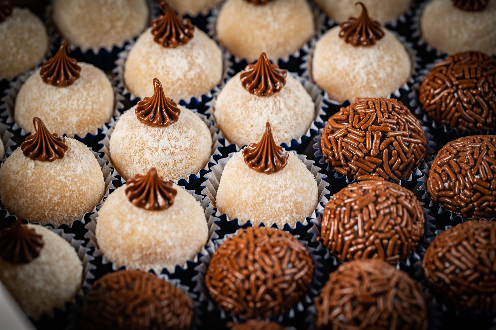 Brigadeiros Tradicionais - Traditional Brigadeiro truffle | Mom's Bakery